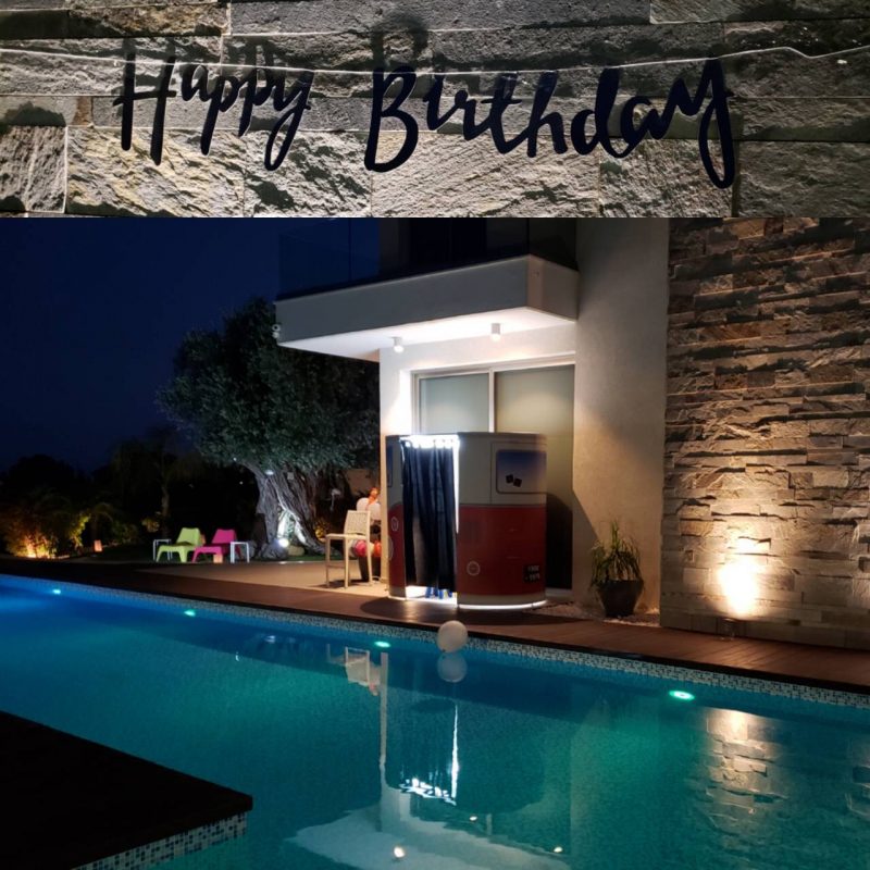 Happy Birthday with Cyprus Photo Booth - Oh Snap Photobooth Cyprus