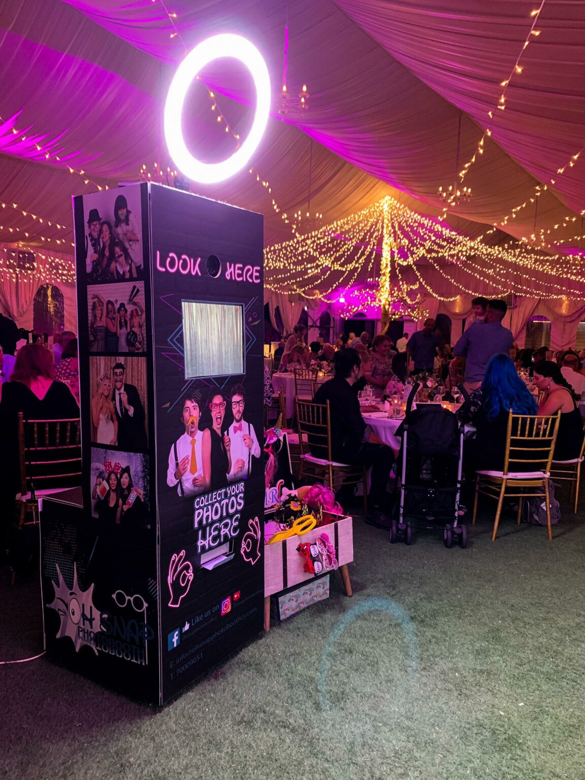 Open Air Booth - Oh Snap Photobooth Cyprus